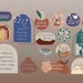 Boho Positive Affirmation Digital Stickers Set Goodnotes, PNG - Etsy