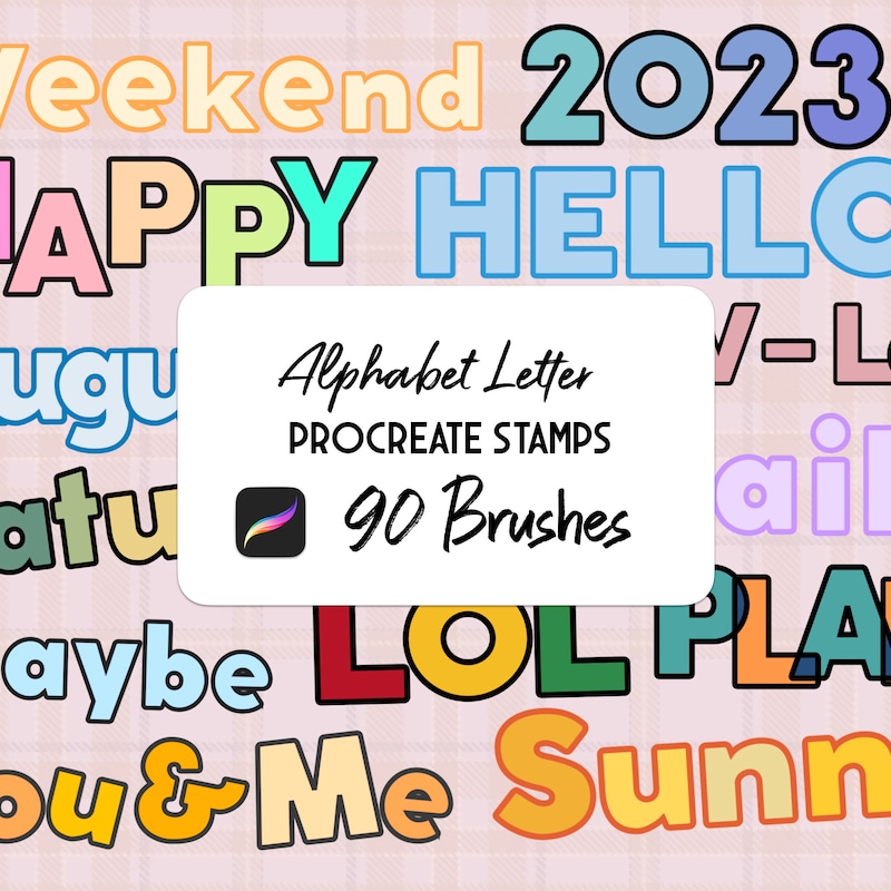 Alphabet Stamps - Etsy