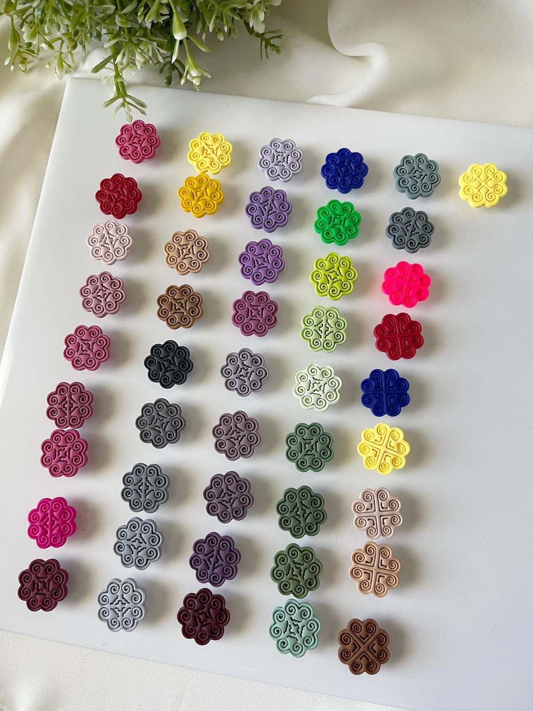 Shoe Buttons || Hmong Inspired Buttons Perfect for Crocs - Etsy