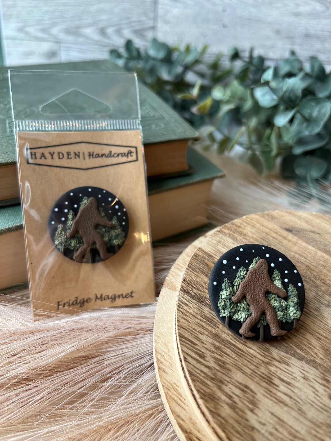 Sasquatch Magnet - Etsy