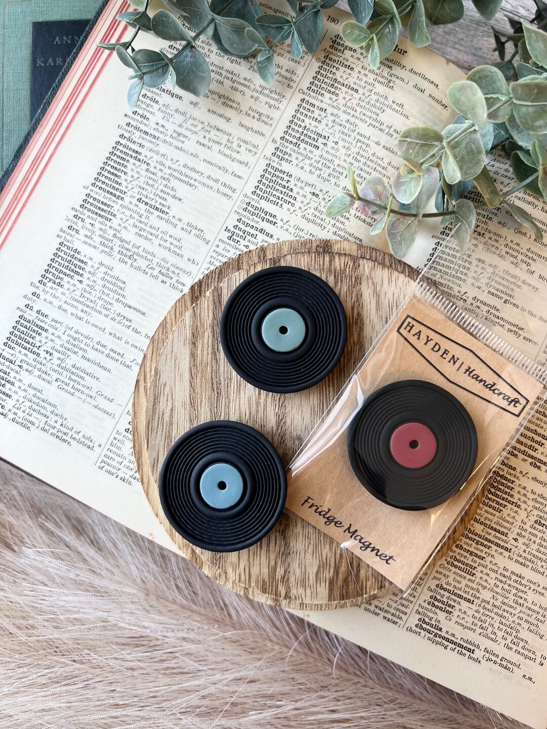 Vinyl Record Magnet - Etsy