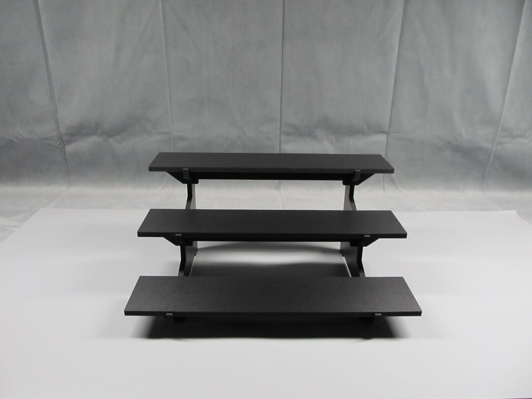 Display Stand for Action Figures and Collectibles 3 Tier 10.5 and 11.5 ...