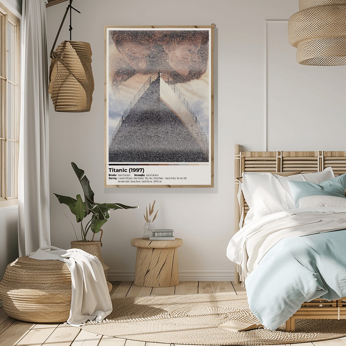 Titanic Movie Script Poster Unique Art Gift, for Film Lovers - Etsy