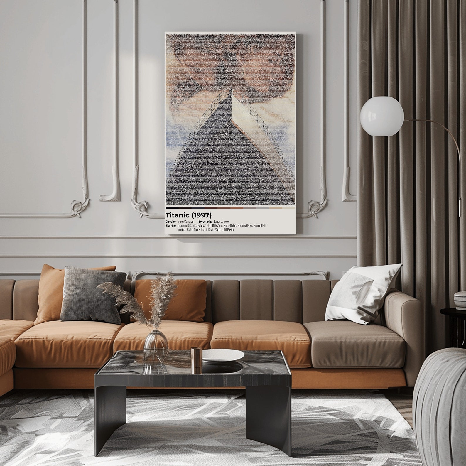 Titanic Movie Script Poster Unique Art Gift, for Film Lovers - Etsy