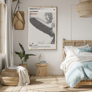 Led Zeppelin - Led Zeppelin Album Lyrics Poster - Unique Gift, for ...
