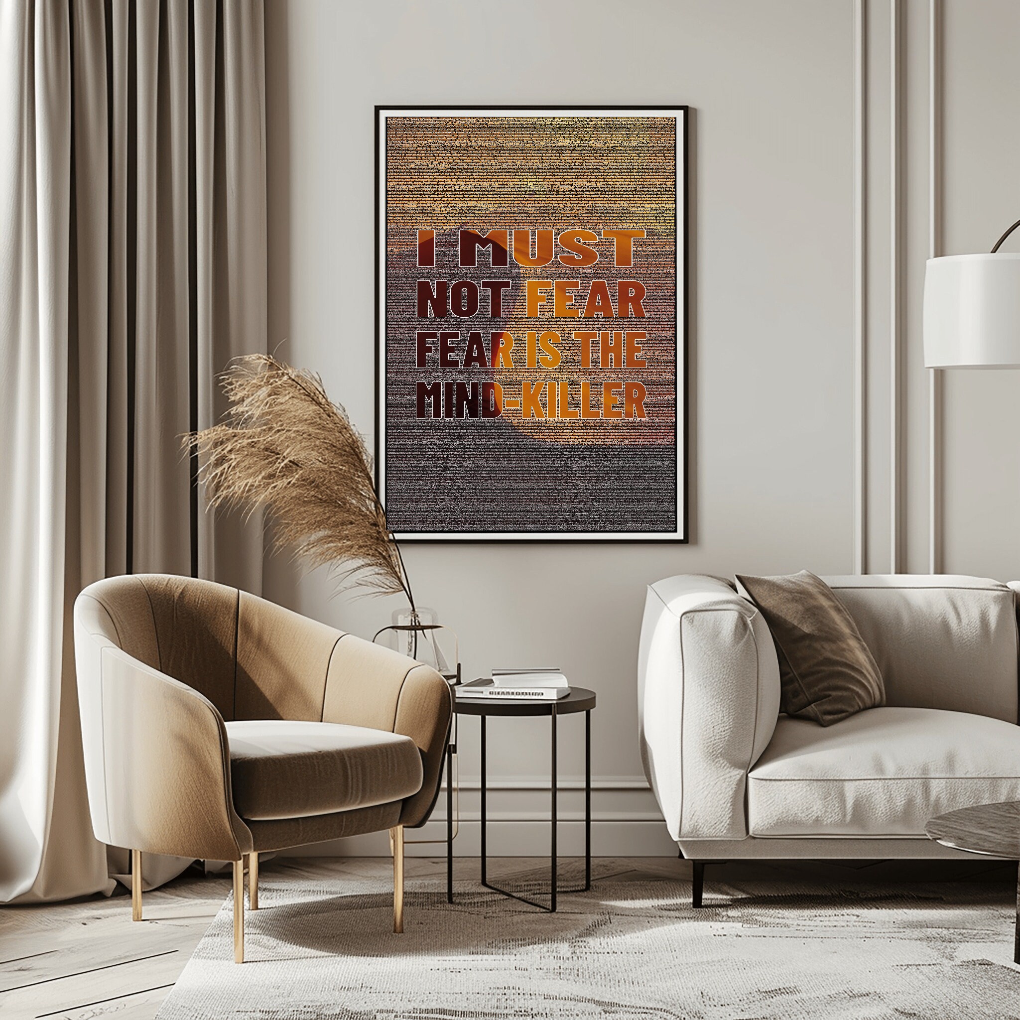 Dune Part 1 Full Movie Script Quote Poster - Etsy