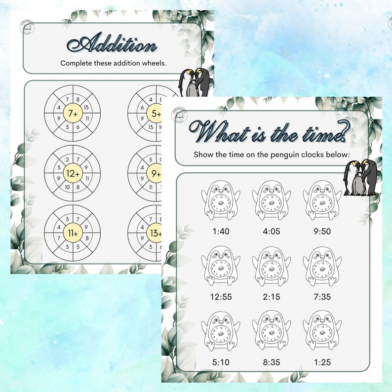 Printable Packet Penguin Unit Study for Kids. Printable Holiday's ...