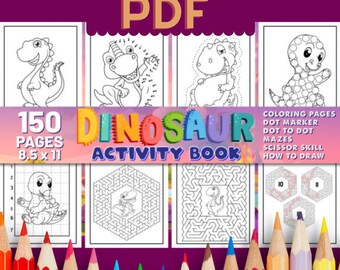Printable Instant Downland Mermaid Toddler Workbook: Dot to Dot Dot ...