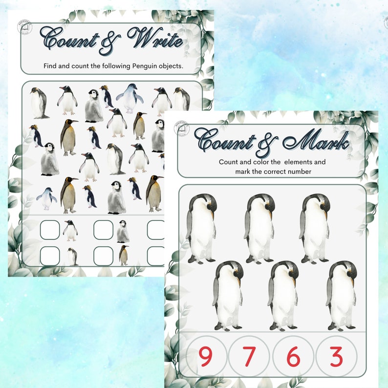 Printable Packet Penguin Unit Study for Kids. Printable Holiday's ...