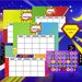 Superhero Comic Theme Printable Sticker Chart - Etsy
