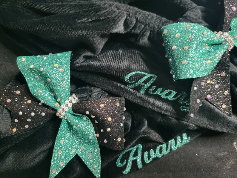 Custom Cheer and Dance Shoe Covers With Bows - Etsy
