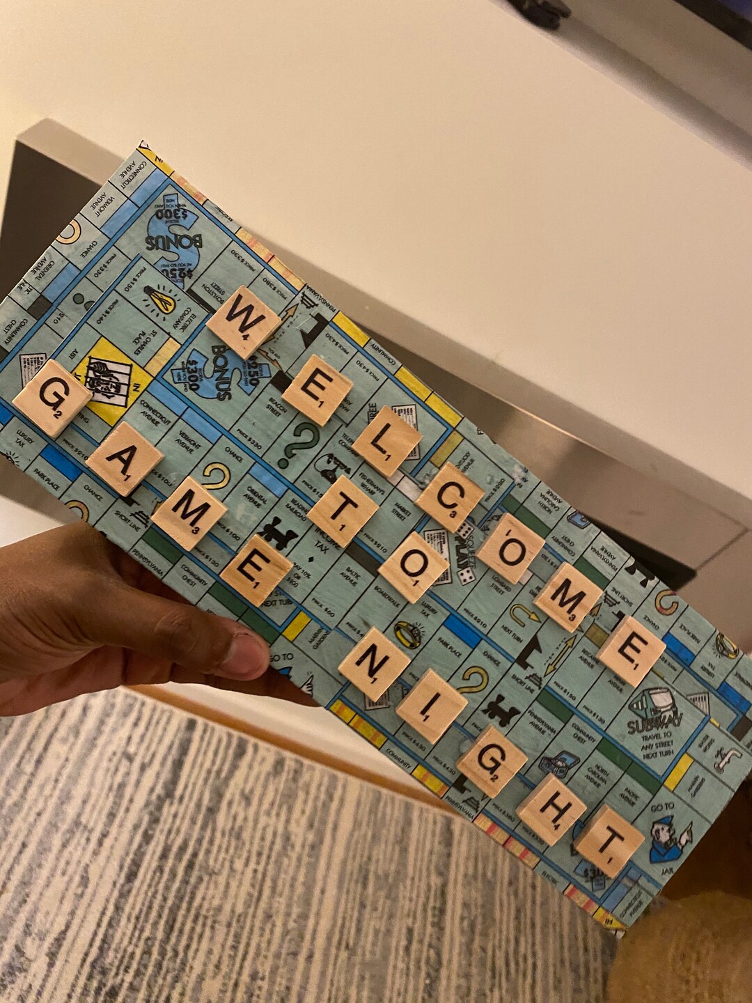 Welcome to Game Night Sign - Etsy