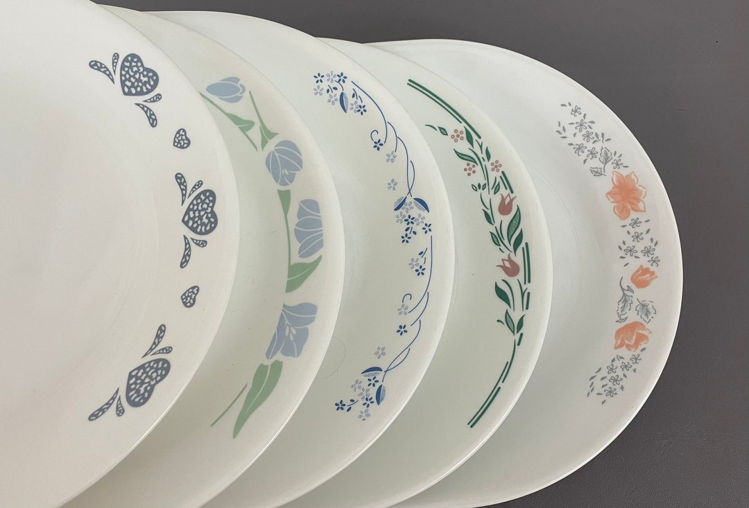 Corelle Platters N Blue Hearts, Friendship, Provincial Blue, Rosemarie ...