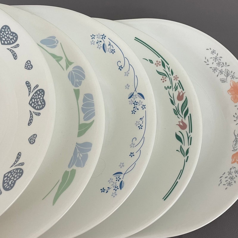 Corelle Blue Hearts - Etsy
