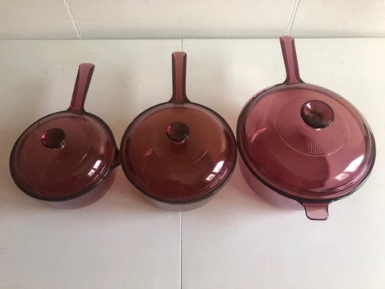 Visions Stove Top Cookware Pots/ Sauce Pan in Desirable - Etsy