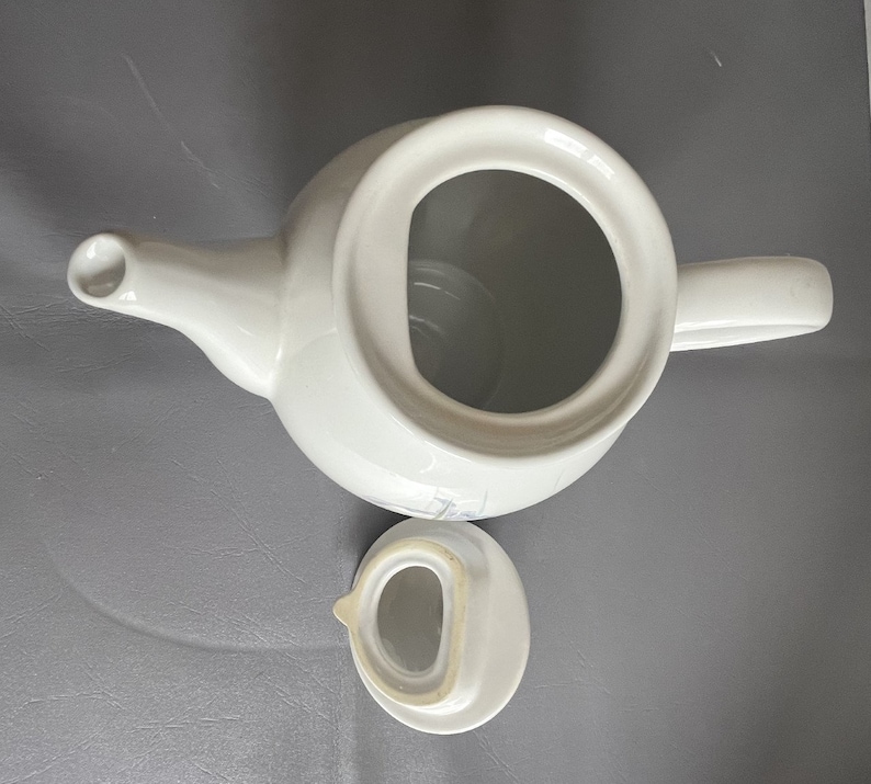 Corelle Coordinates Shadow Iris Teapots Vintage - Etsy