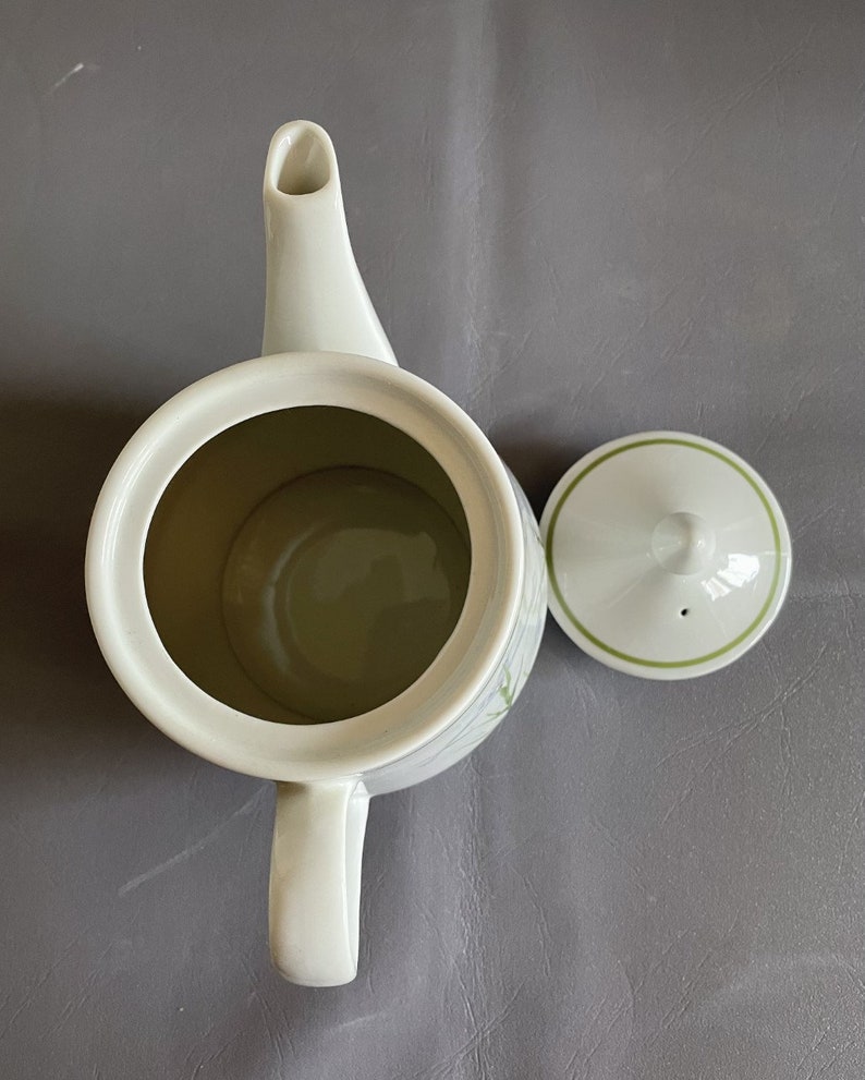 Corelle Coordinates Shadow Iris Teapots Vintage - Etsy