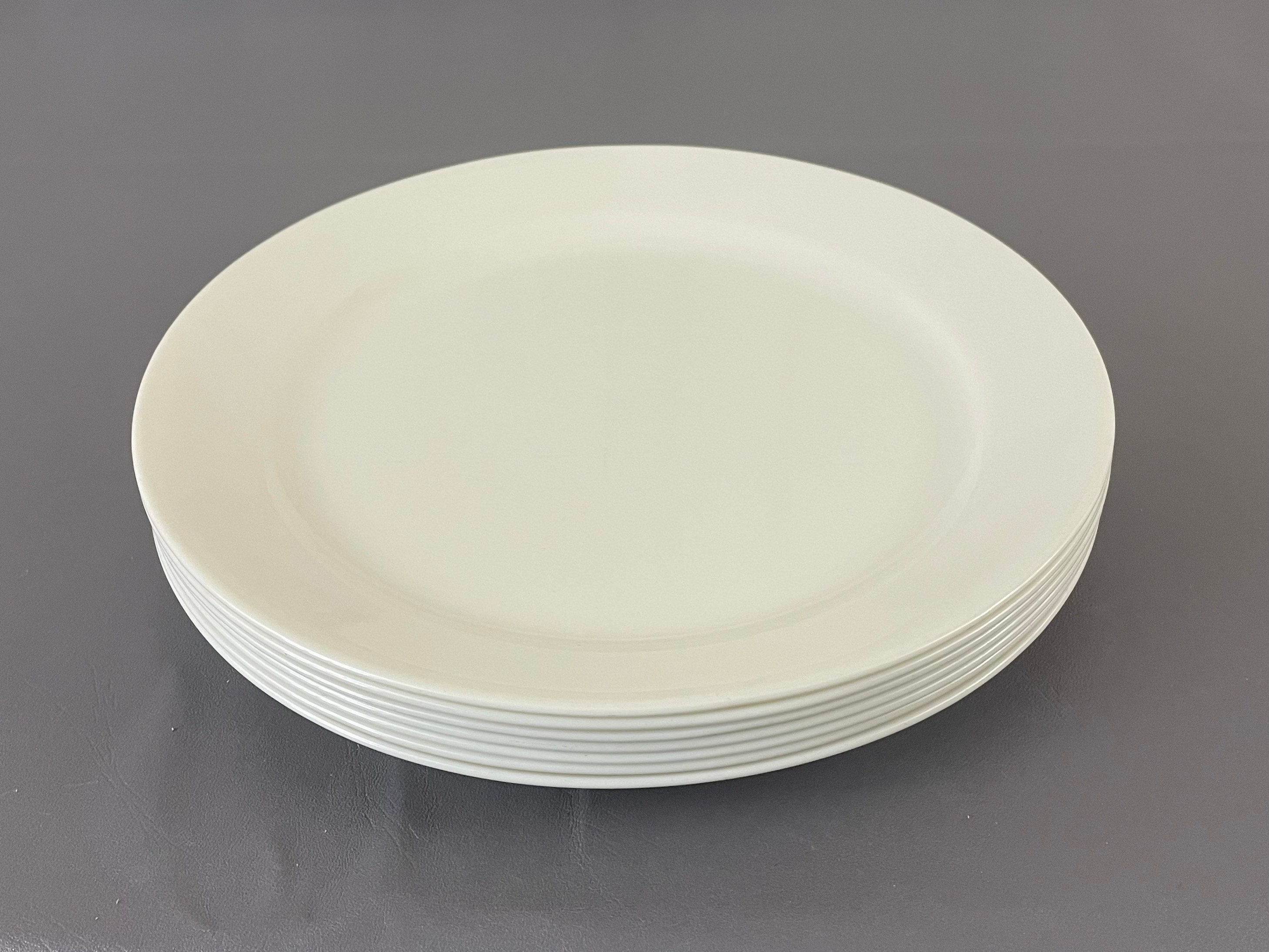 Set of 7 Corelle Sandstone Rimmed Dinner Plates 10 1/4 - Etsy