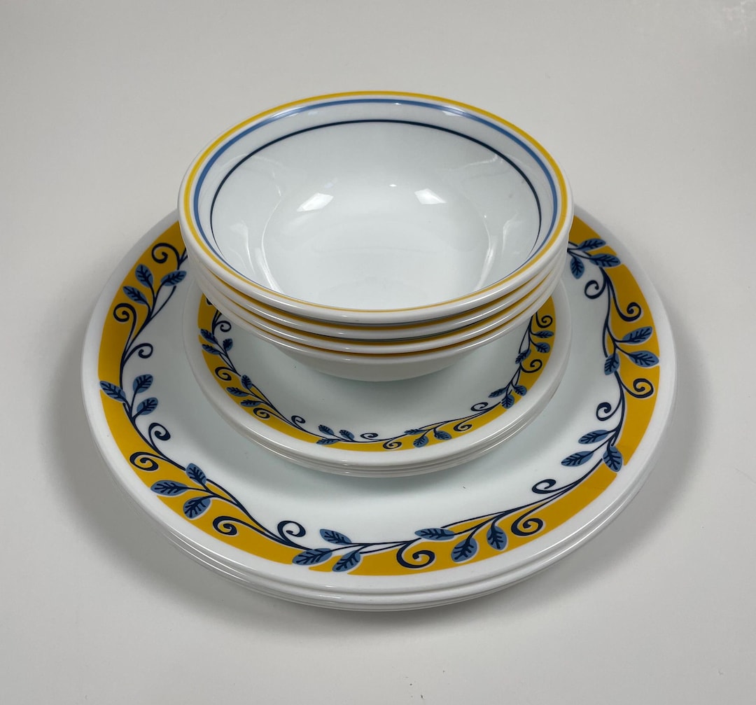 Corelle Casa Flora Dinner Plates, Salad/ Bread and Butter Plates ...
