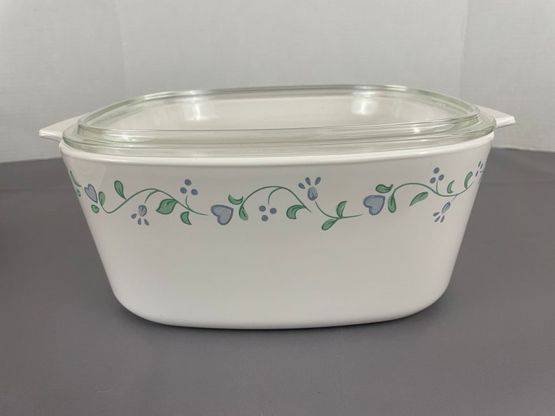 Corelle Corning Ware Country Cottage Pattern 5L Casserole With Lid - Etsy