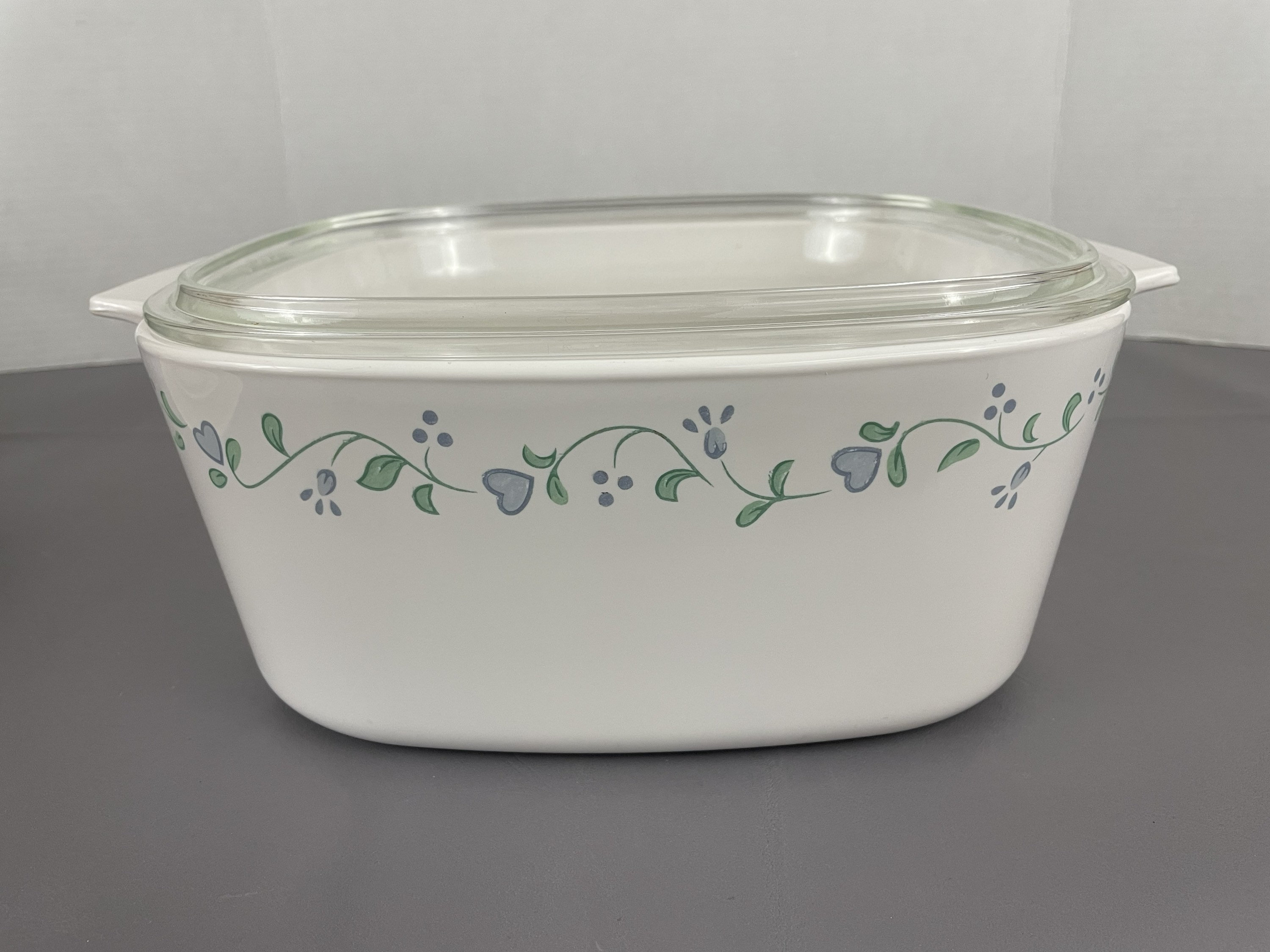 Corelle Corning Ware Country Cottage Pattern 5L Casserole With Lid - Etsy