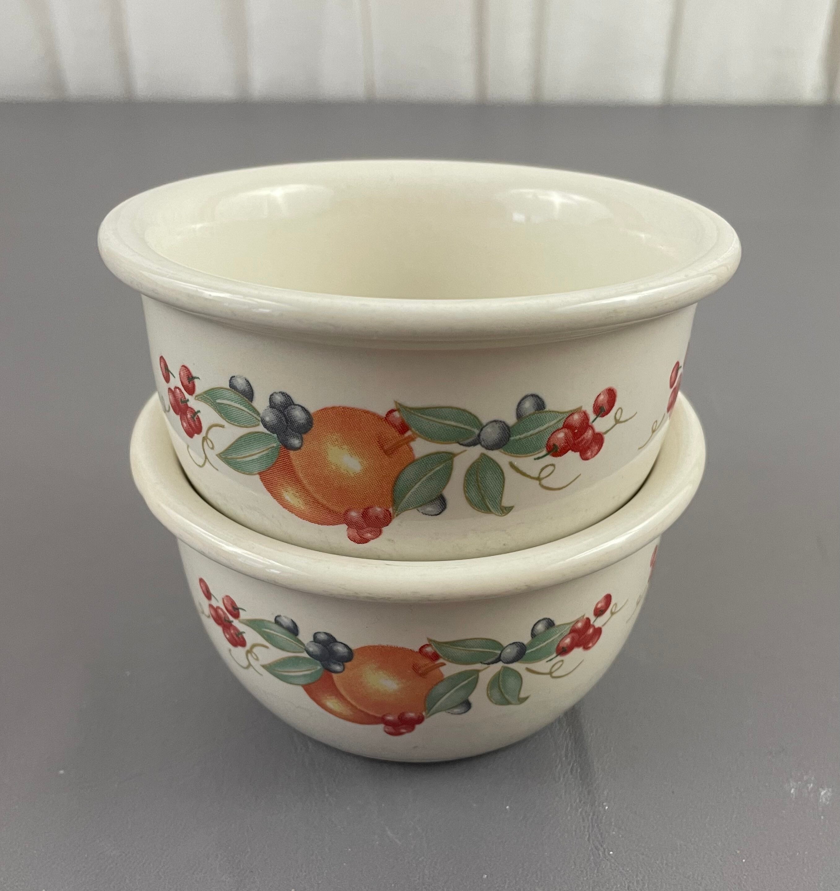 Corelle Coordinates Stoneware Ramekins Sets, Patterns Callaway Ivy ...