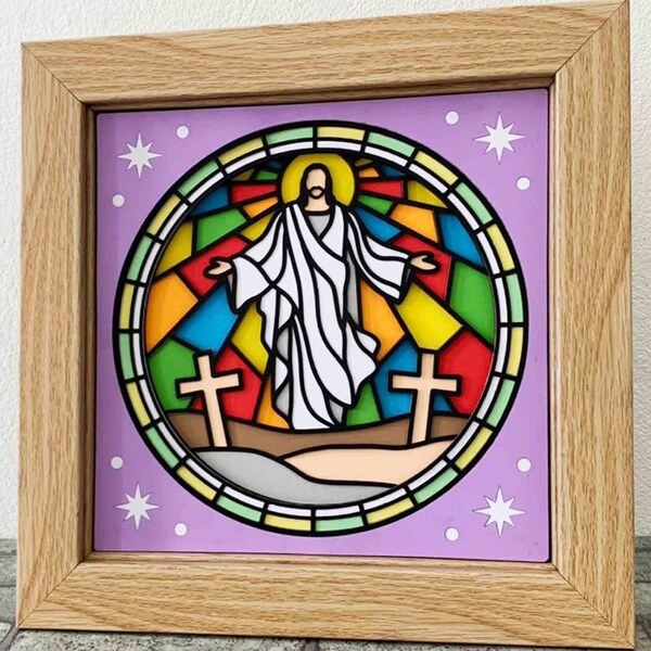 3d Resurrection Svg - Etsy