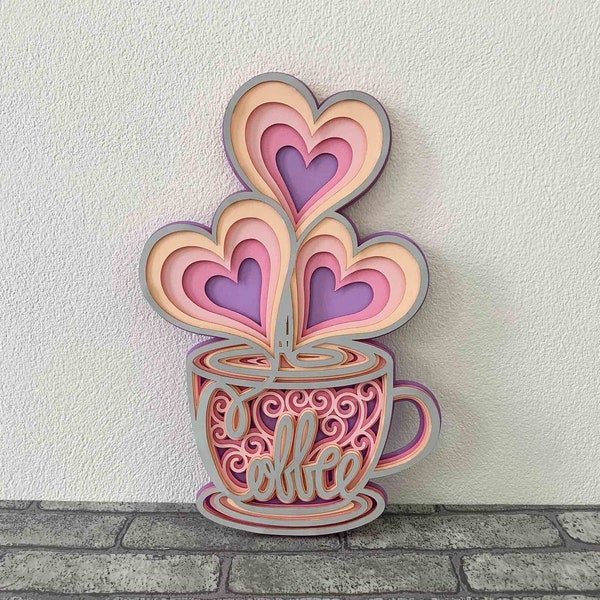 Coffee Laser Svg - Etsy