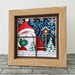 Snowman and Cardinals Shadow Box SVG/ Christmas Home Decor/ Winter ...
