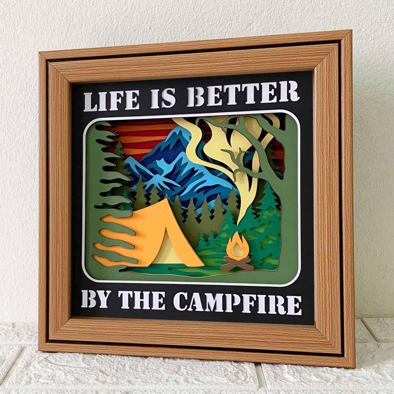 3d Tent Template - Etsy