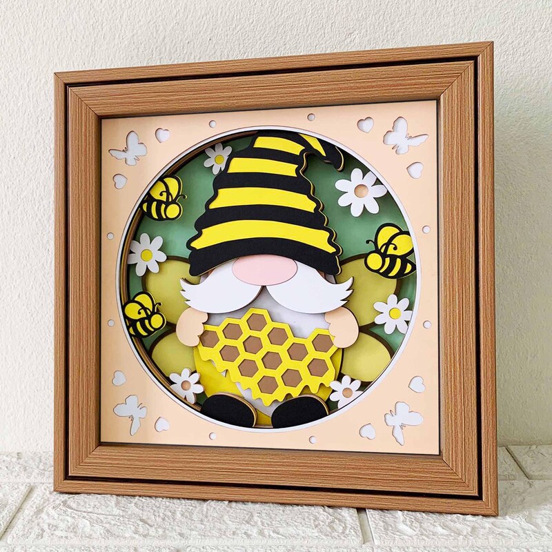 Bee Shadow Box - Etsy
