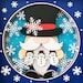 Snowman Gnome 3D Shadow Box SVG/ Winter Cricut Project/ Winter Gnome 3D ...