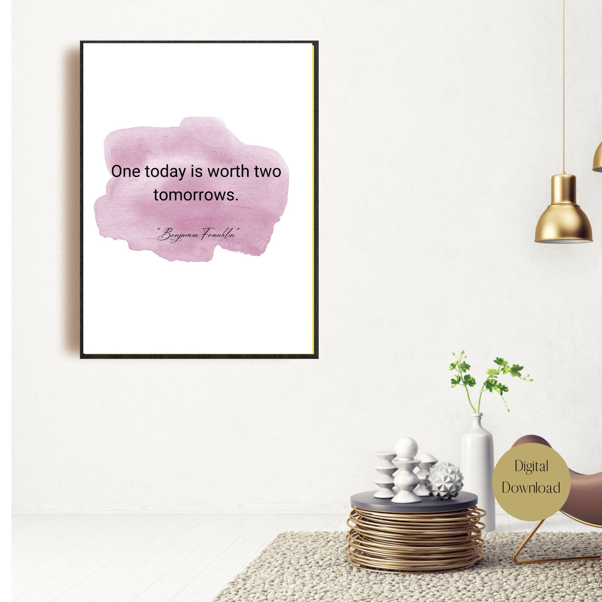 Inspirational Quote Quotes About Life Printable Wall Art - Etsy