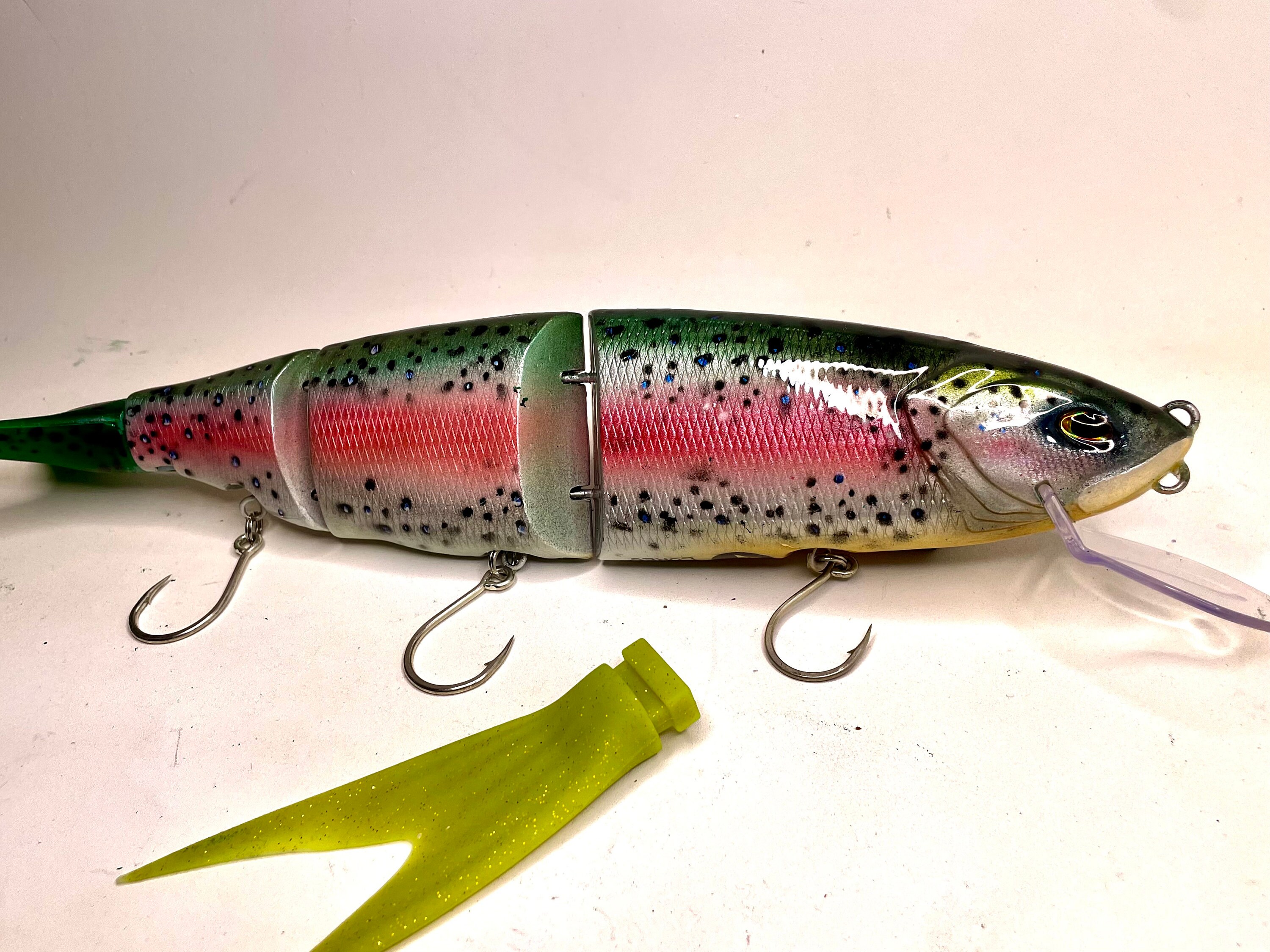 Nemesis Lure™ Phantom Jointed Swim Bait - Etsy
