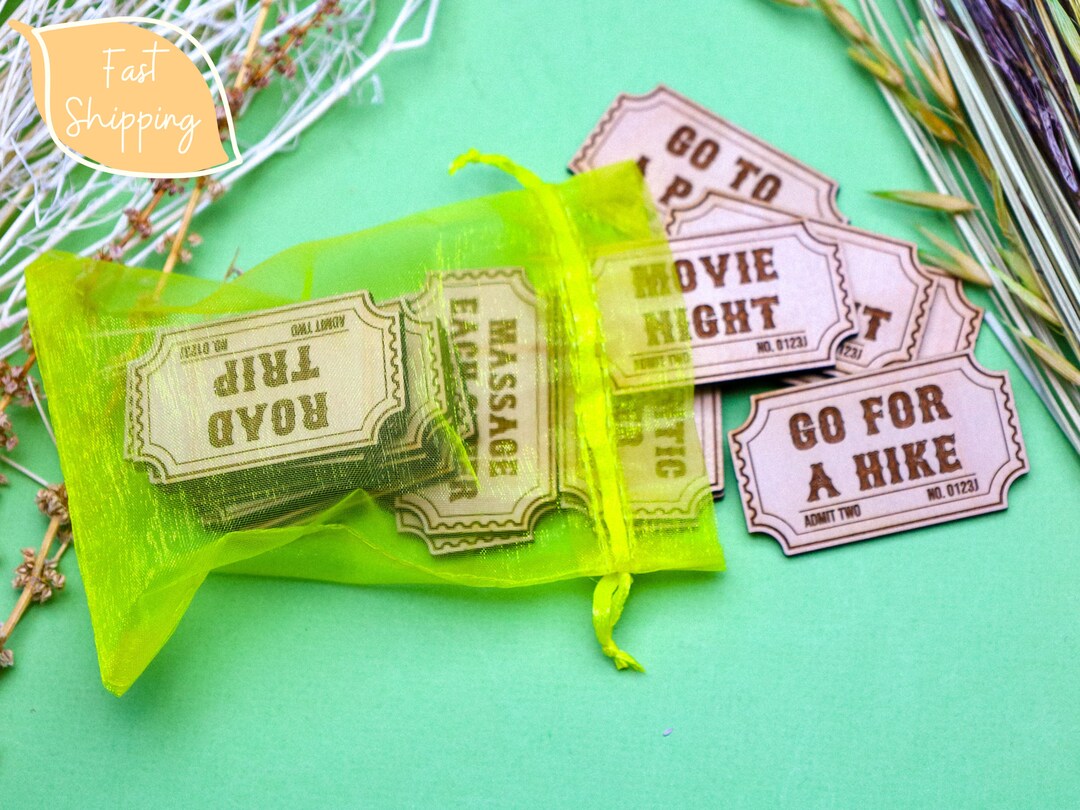 Date Night Tokens for Couples,wedding Gift,date Night Tickets ...