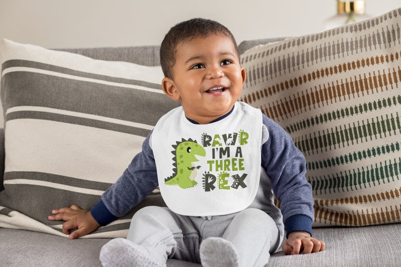 Boy Dinosaur PNG File Three Rex Boy Birthday Boy Three Rex - Etsy