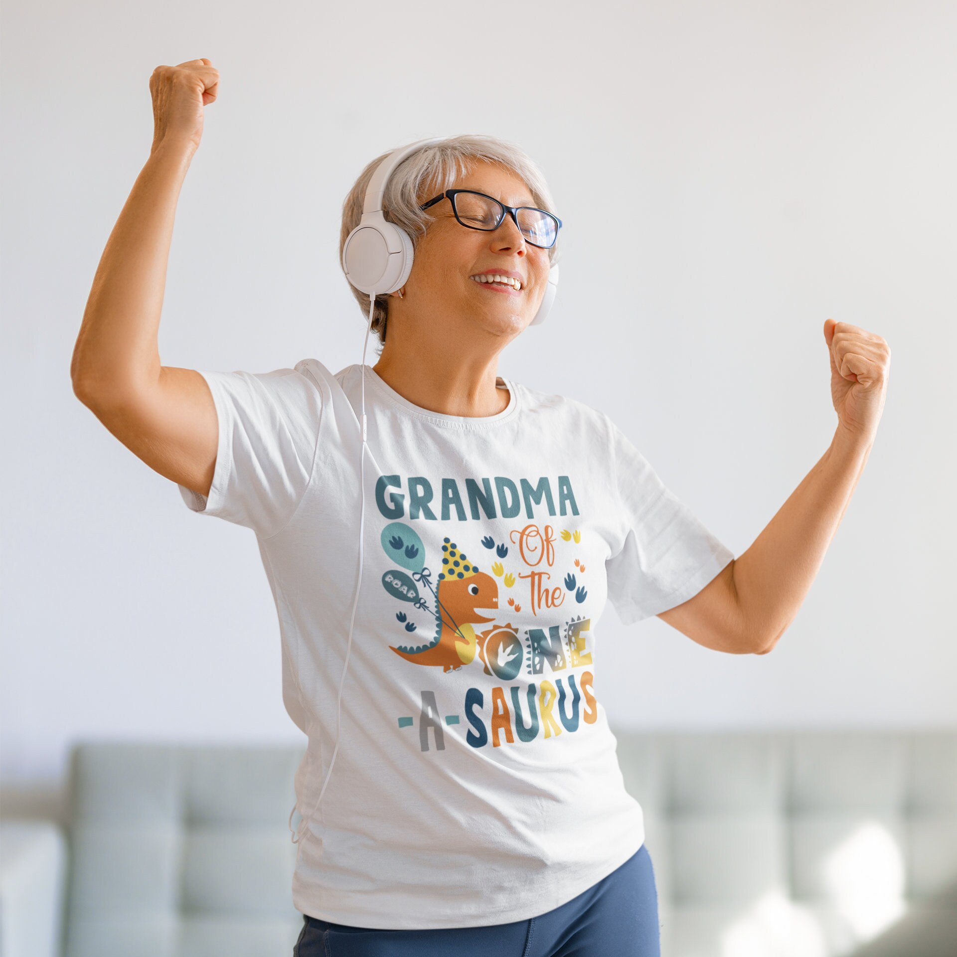 ONE A Saurus Bundle Png Grandpa A-saurus Dinosaur Family - Etsy