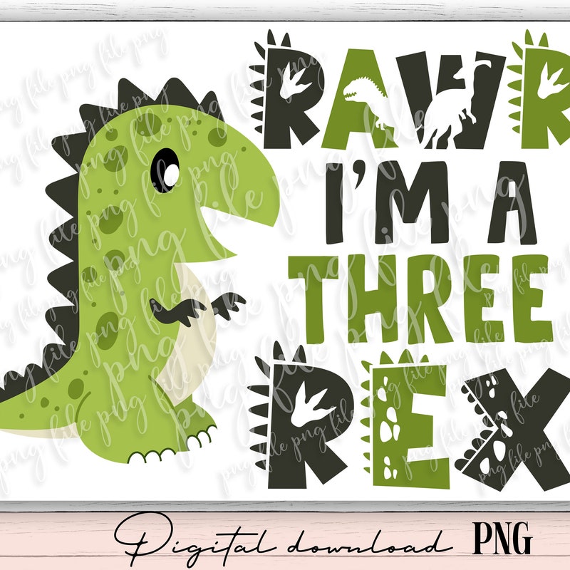 Three Rex Svg - Etsy
