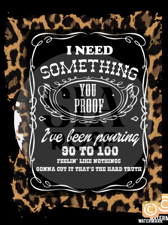 I Need Something YOU PROOF - Etsy