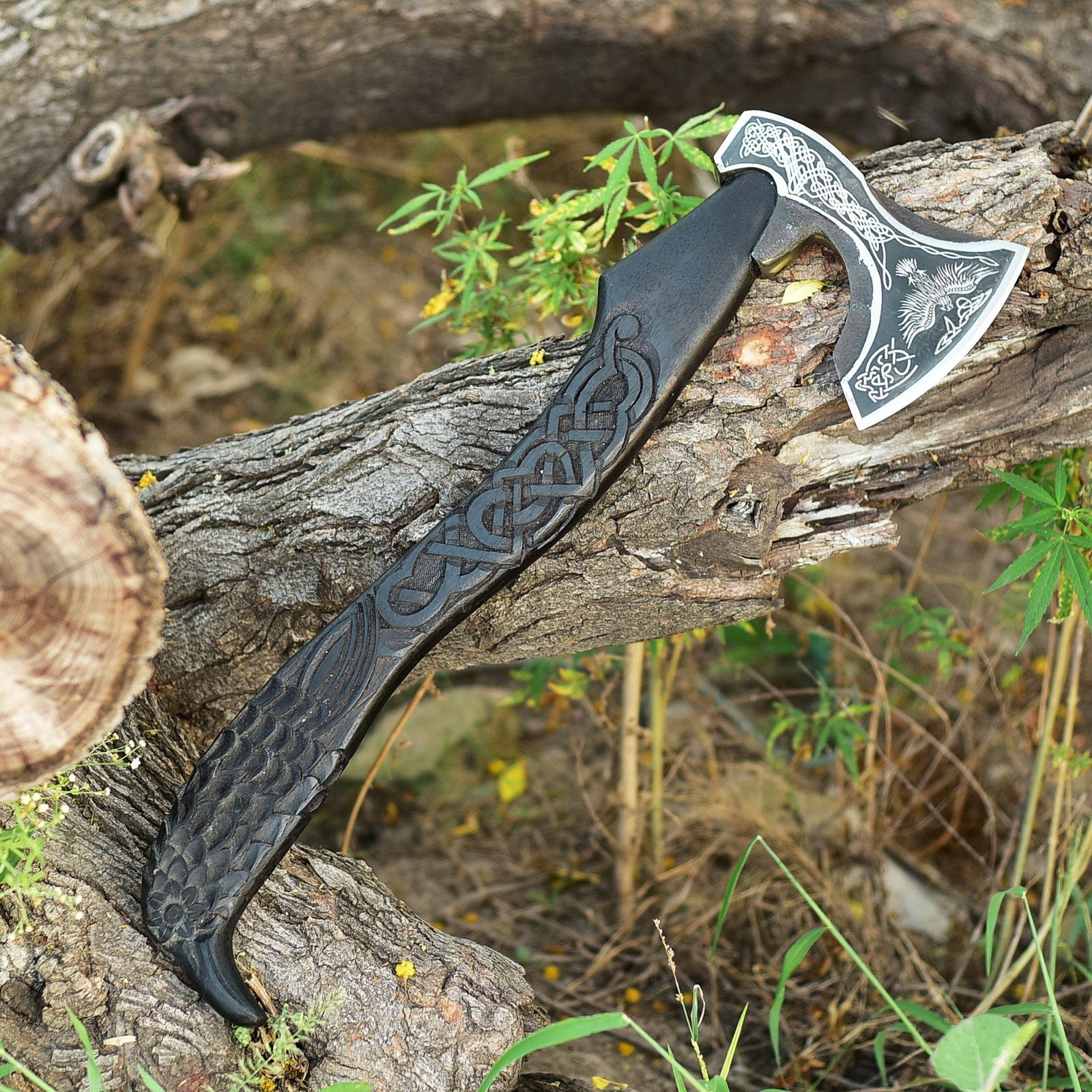 Custom Gift, Engraved Axe, Viking Forged Axe, Personalized Hatchet ...