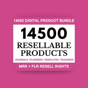 Done for You Planners Journals Trackers 14500 Pages Editable Downloads ...