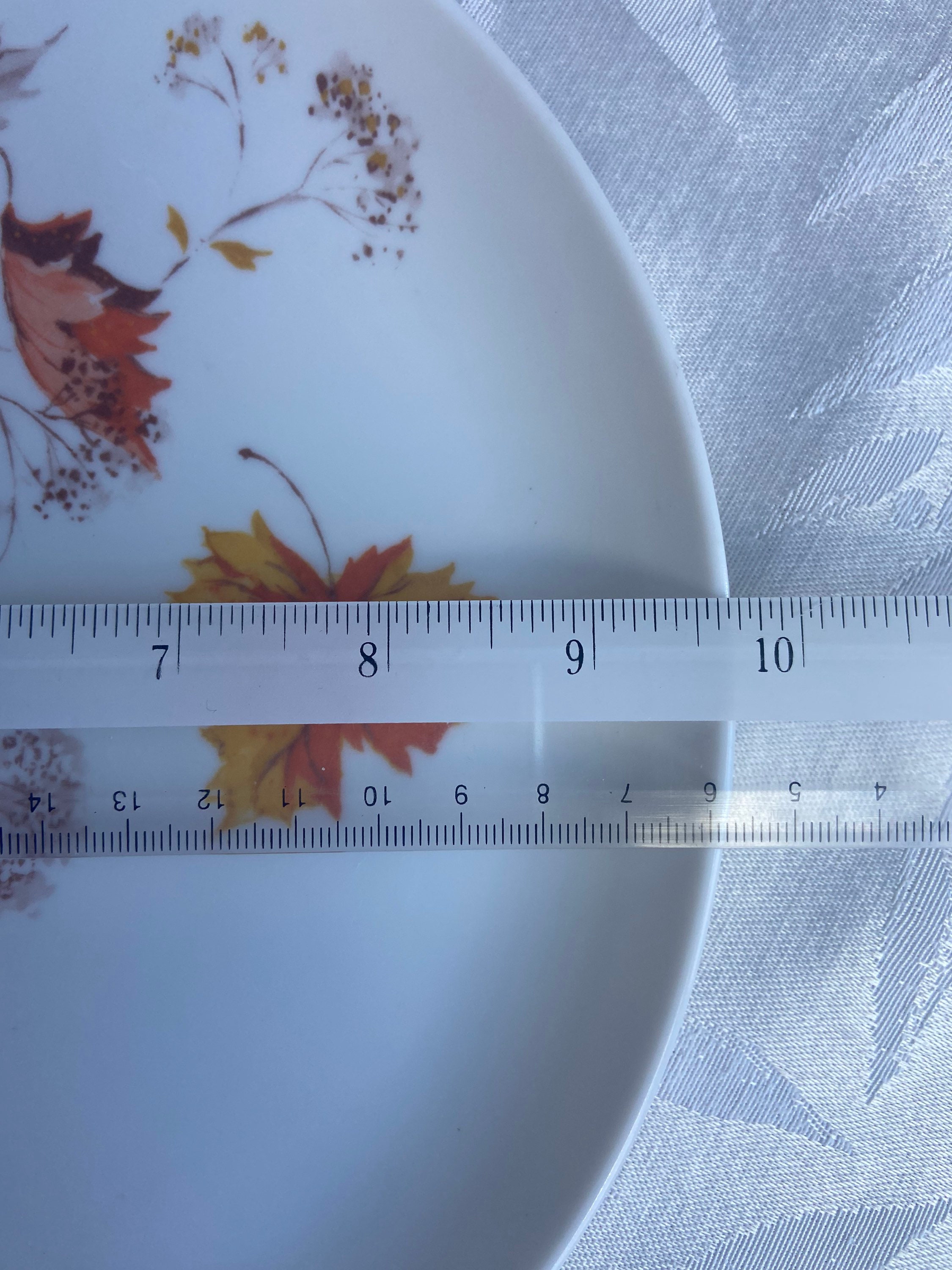Set 3 Vintage Laguna Melmac Melamine Autumn Leaf Dinner Plates - Etsy