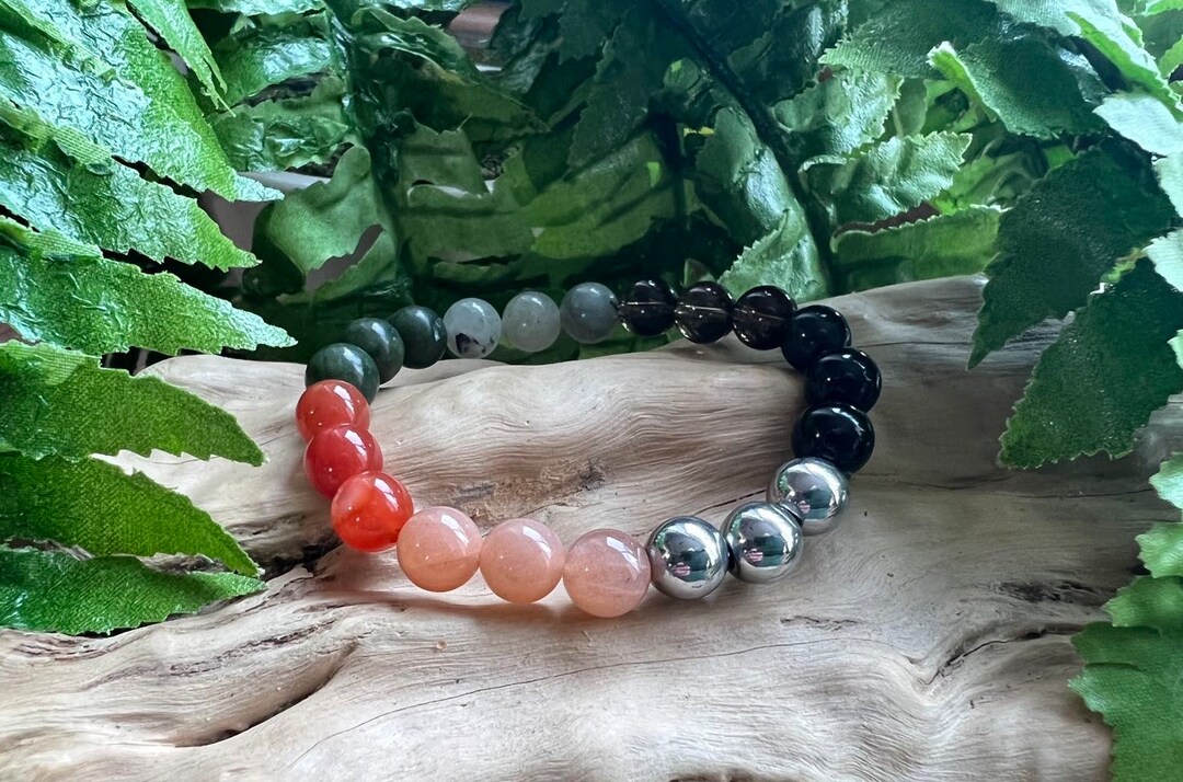 Kidney Renal Support Genuine Crystal Healing 8mm Bead Bracelet - Etsy