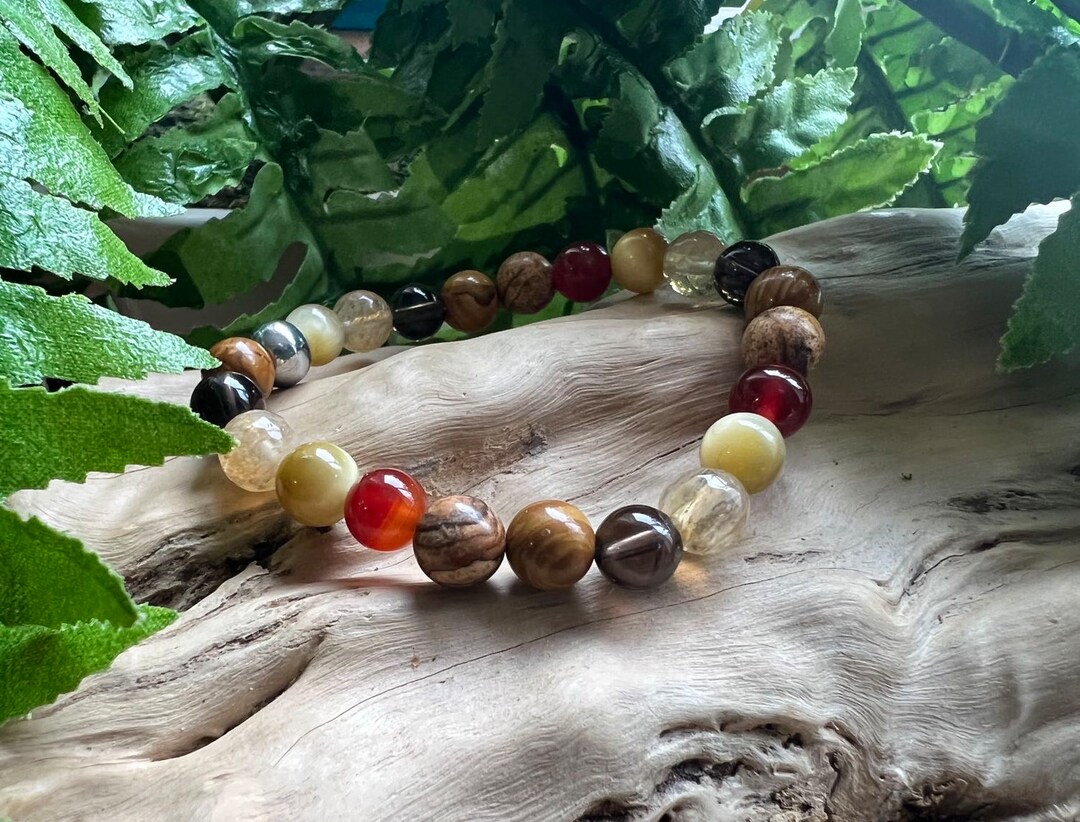 SAD Seasonal Affective Disorder Genuine Crystal Healing 8mm Bead ...