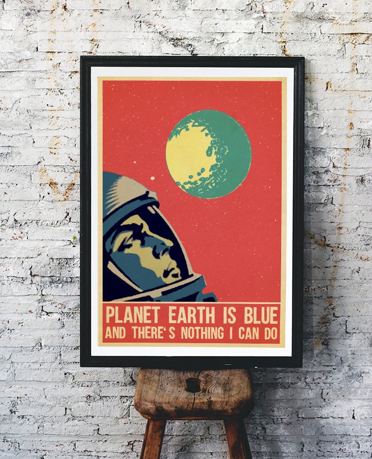 Space Oddity, David Bowie Art Print - Etsy