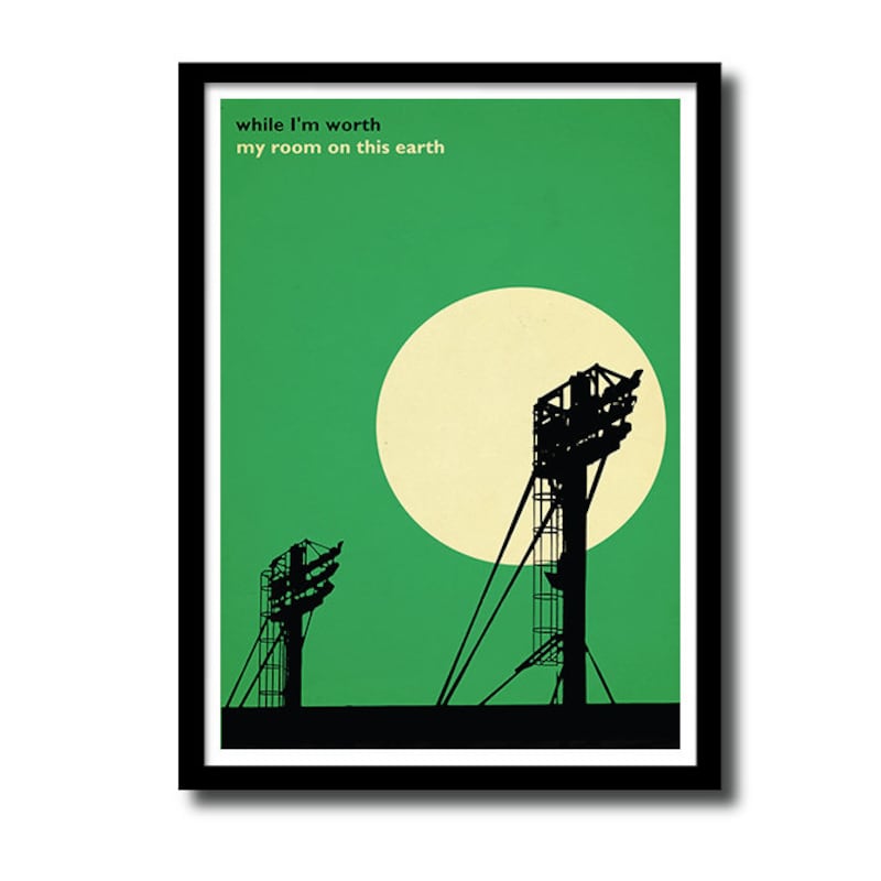 Green Art Print Sunshine - Etsy UK