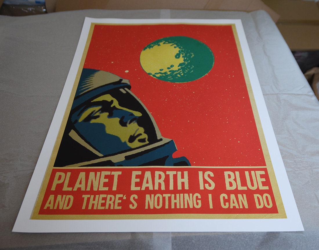 Space Oddity, David Bowie Art Print - Etsy