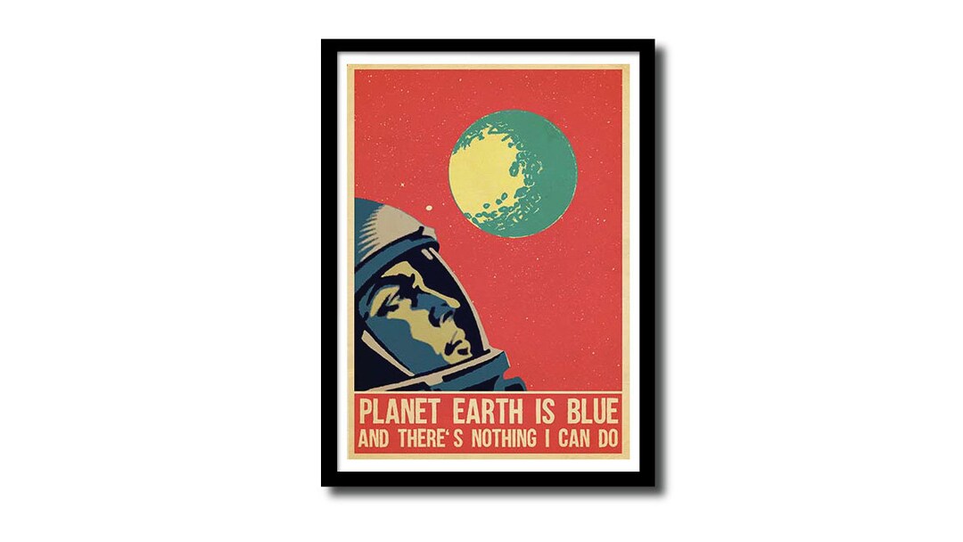 Space Oddity, David Bowie Art Print - Etsy
