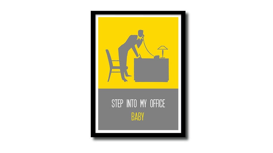 Step Into My Office, Baby, Belle and Sebastian Art Print - Etsy