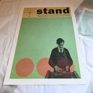Stand, REM Art Print - Etsy
